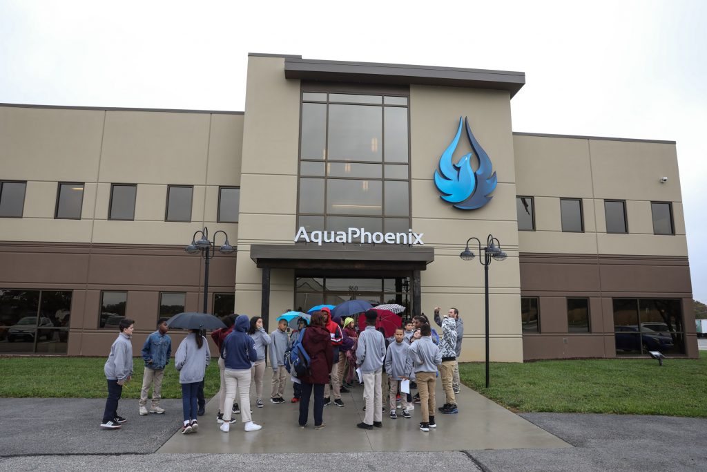 STEM Students Visit AquaPhoenix Facility | AquaPhoenix