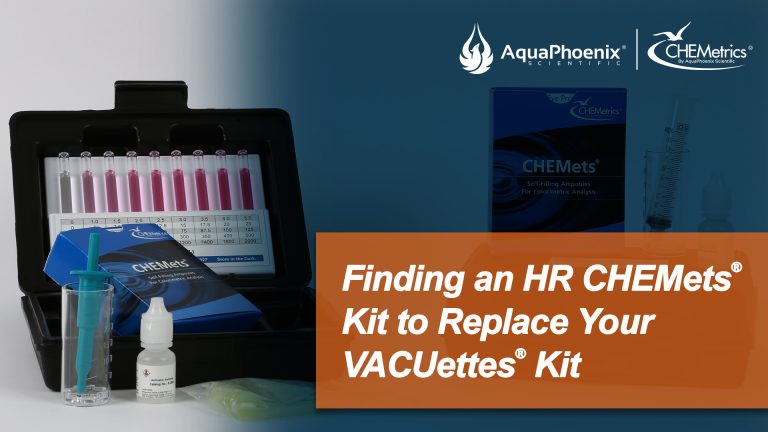 Water Quality Testing Products | AquaPhoenix Scientific